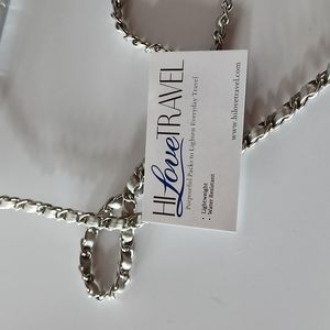 Hi LOVE | Bags | Hi Love Crossbody Silver | Poshmark